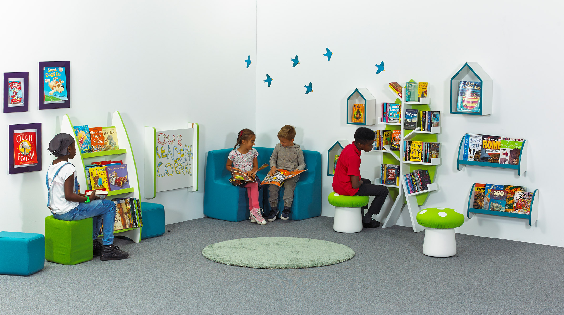 Reading Corners - encouraging children to read for enjoyment