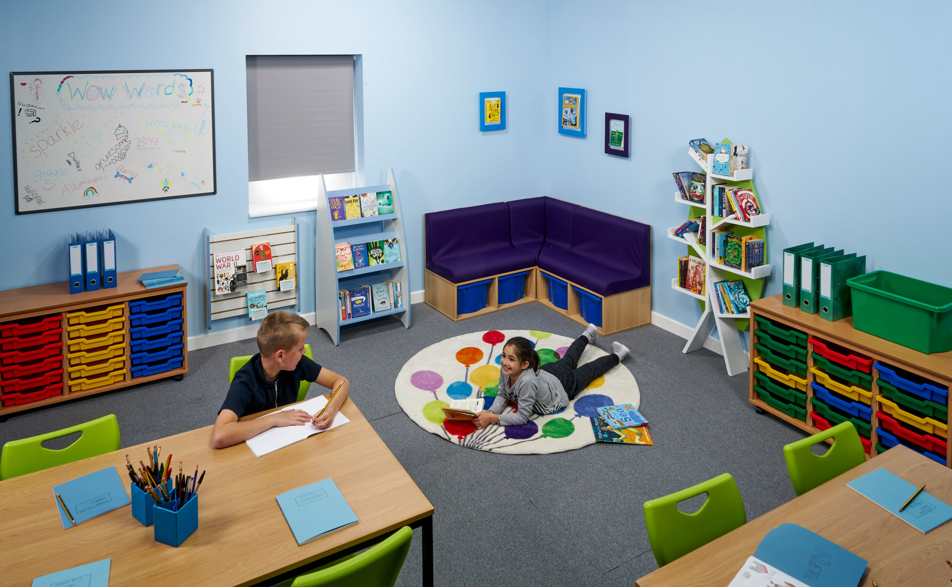 Reading Corners - encouraging children to read for enjoyment